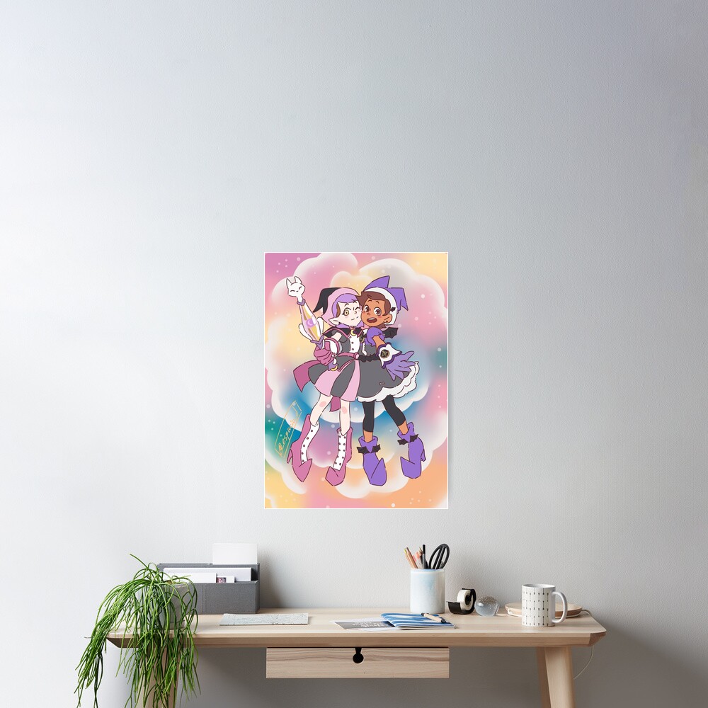 Lumity As Doremi Fanart The Owl House Poster For Sale By Espaciod Redbubble Xxx Porn Sex Pics