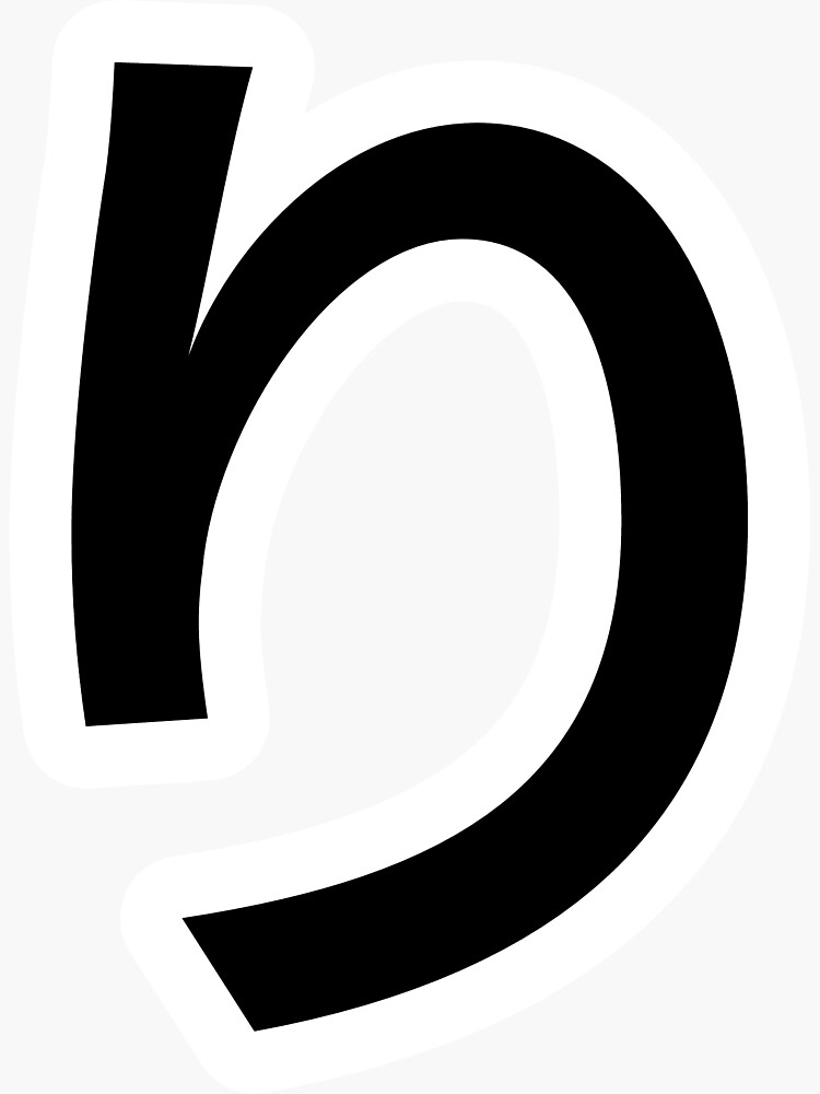 "Japanese hiragana - り (ri)" Sticker for Sale by Ashious | Redbubble