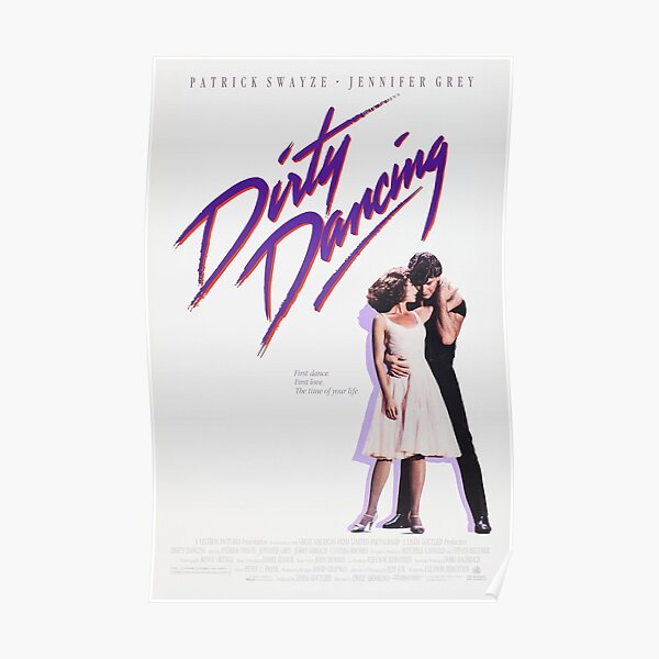 "1987 Dirty Dancing Movie Poster" Poster for Sale by Osumarts | Redbubble