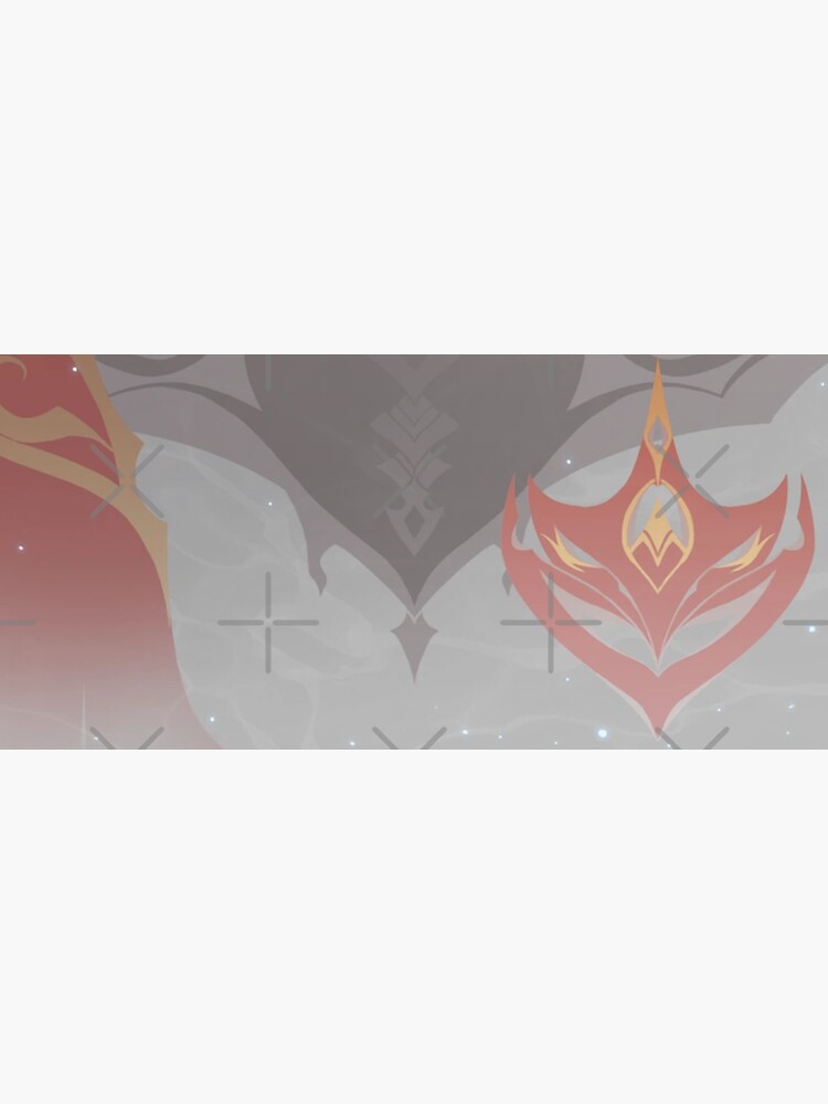 "Genshin Impact Name card Childe: Foul Legacy" Sticker for Sale by ...