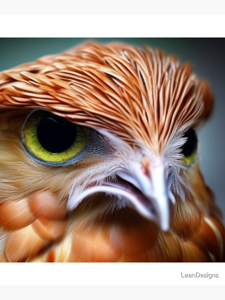 "Vicious Chicken. Pop Eye Chicken" Sticker for Sale by LeanDesigns ...