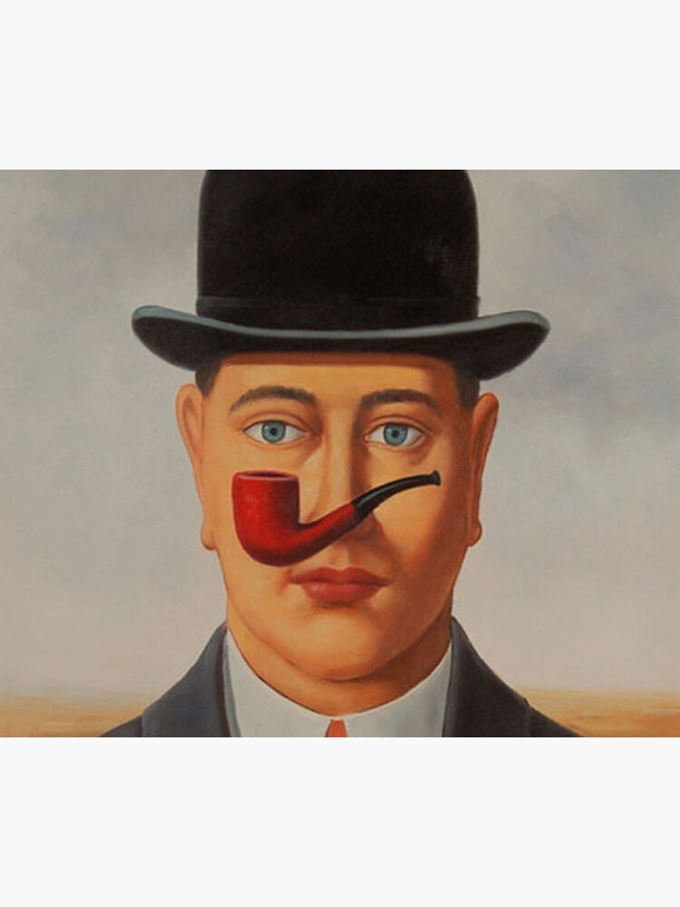 Poster « René Magritte Signé - Bonne Foi (La bonne foi) 1964 ...