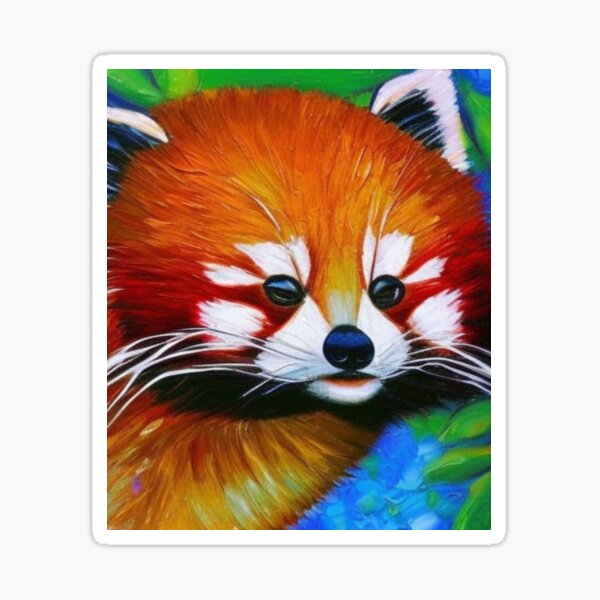 "Meme Red Panda. Red Pandas" Sticker for Sale by LeanDesigns | Redbubble