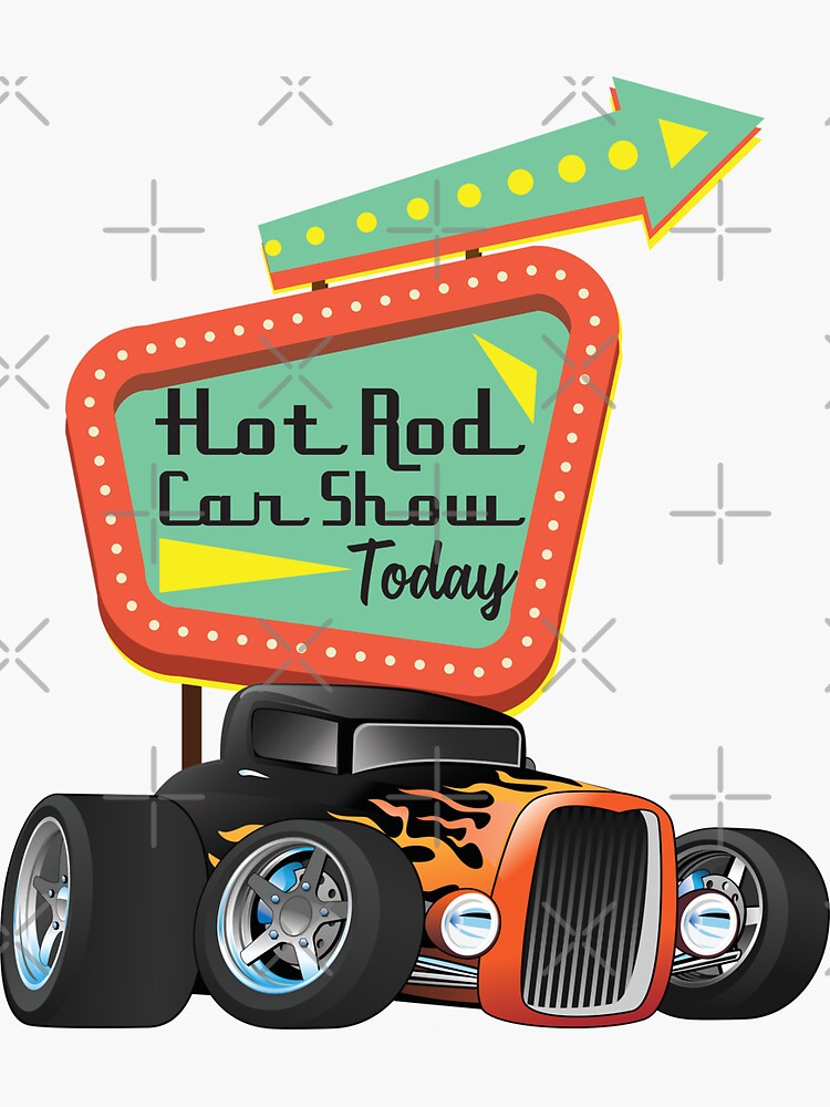 "Thirties Street Rod Hot Rod Retro Billboards Vintage Fifties Signage ...