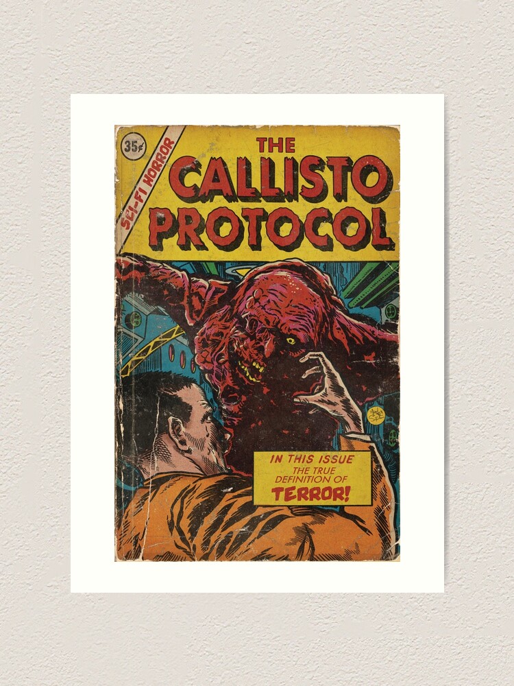 "Callisto Protocol Comic book cover Fan Art" Art Print for Sale by ...
