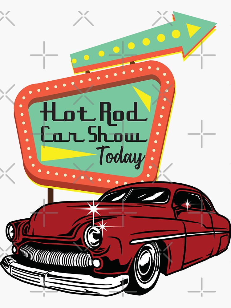 "Lead Sled Street Rod Hot Rod Retro Billboards Vintage Fifties Signage ...