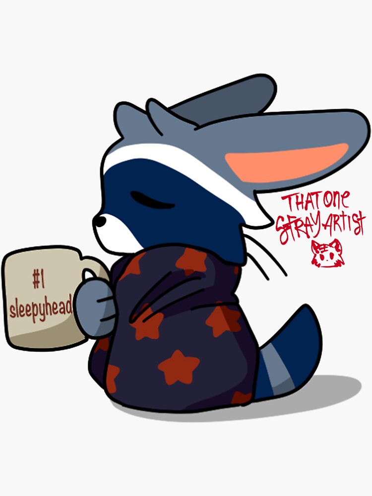 "Strayclub Tobi" Sticker for Sale by straycatkira | Redbubble