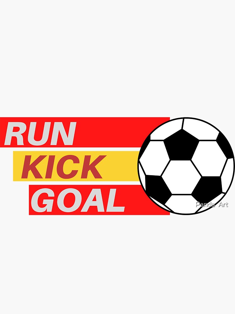 " Run Kick Goal Spain Football Soccer sticker" Sticker for Sale by ...