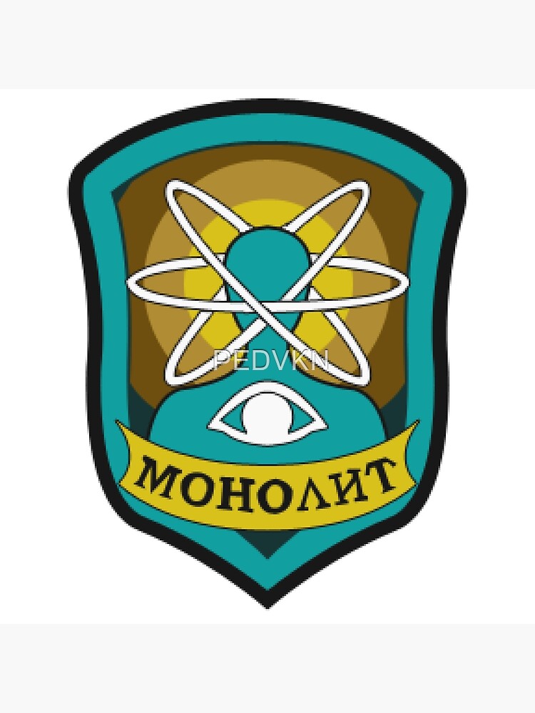 "Stalker Monolith Faction" Poster for Sale by PEDVKN | Redbubble