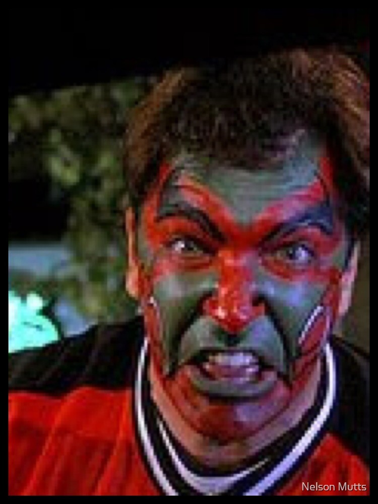 "David Puddy Facepaint" Art Print by Breaker1985 | Redbubble