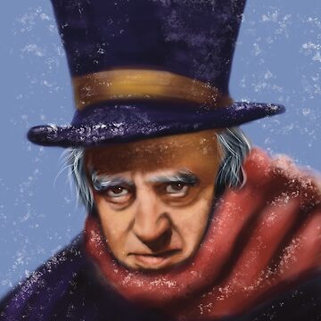 "Scrooge A Christmas Carol" Pin for Sale by ArtbyPriscilla | Redbubble