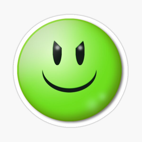 "Evil Smile" Sticker for Sale by David168Andrews | Redbubble