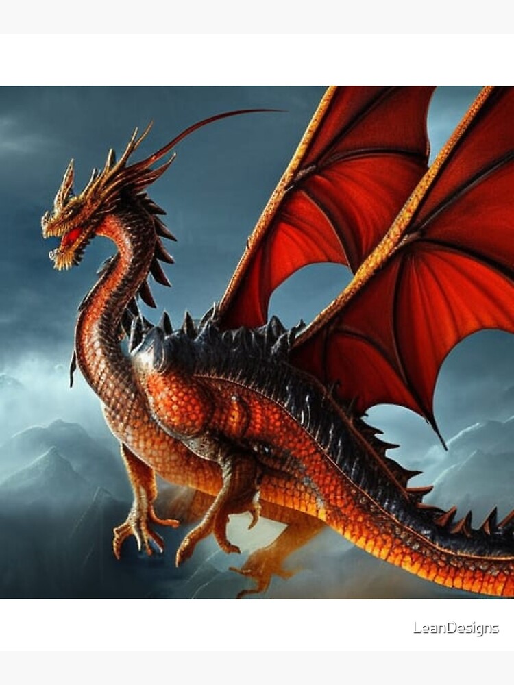 "Victorious Dragon. Very Cool Dragons" Poster for Sale by LeanDesigns ...