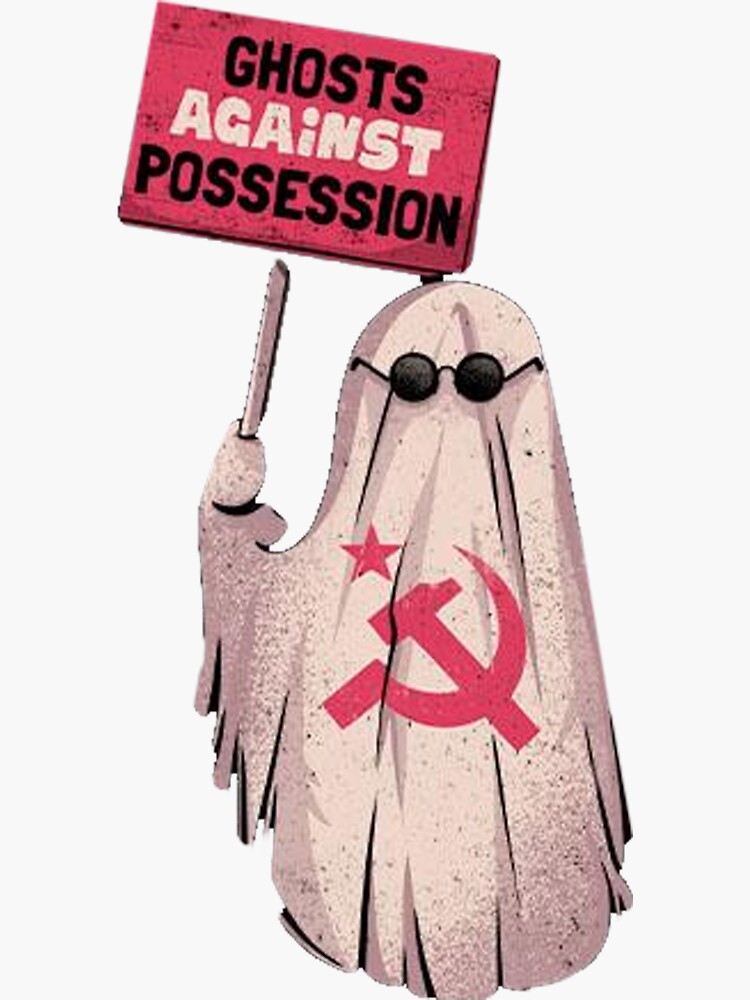 "Ghosts Against Possession parody" Sticker for Sale by Dargiula | Redbubble