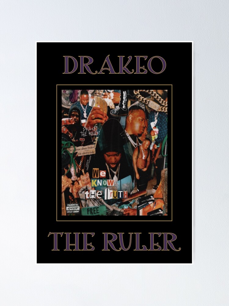 "drakeo the ruler | rapper" Poster for Sale by eleanor27 | Redbubble