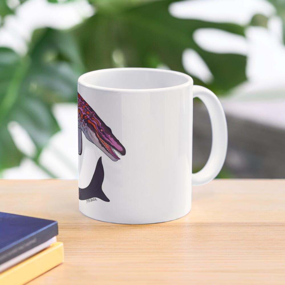 "Lesbian Mosasaur" Sticker for Sale by DraakArt | Redbubble