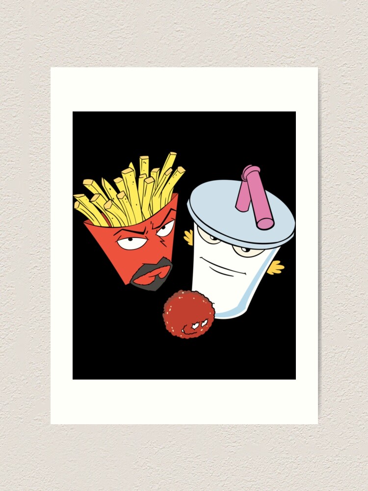 "Frylock Meatwad Master Shake Aqua Teen Hunger Force " Art Print for ...