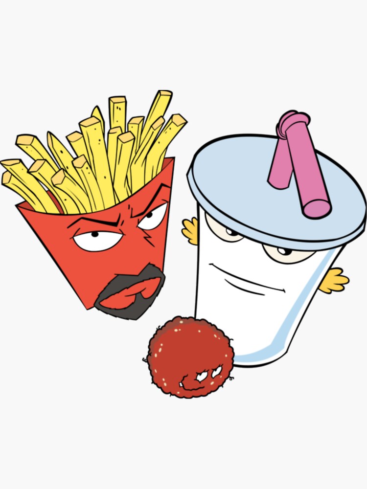 "Frylock Meatwad Master Shake Aqua Teen Hunger Force " Sticker for Sale ...