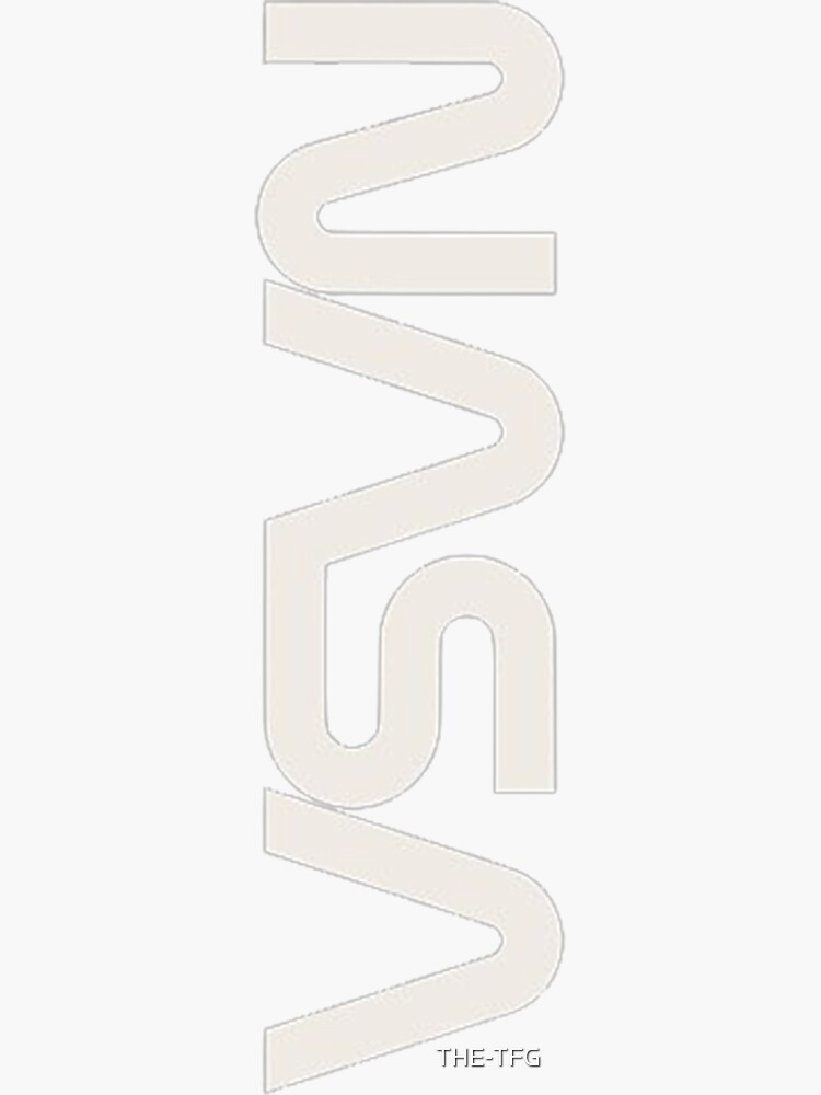 "NASA Worm Logo white Sticker" Sticker for Sale by THE-TFG | Redbubble