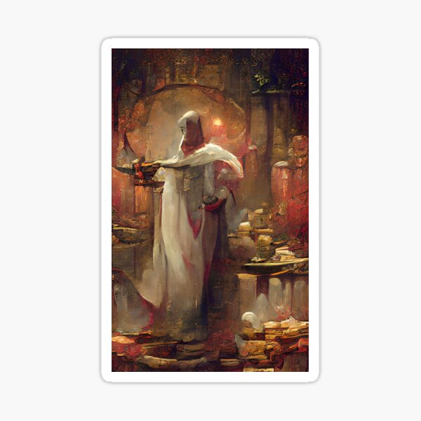 "Atu I - The Magus" Sticker for Sale by gnosticpunk | Redbubble