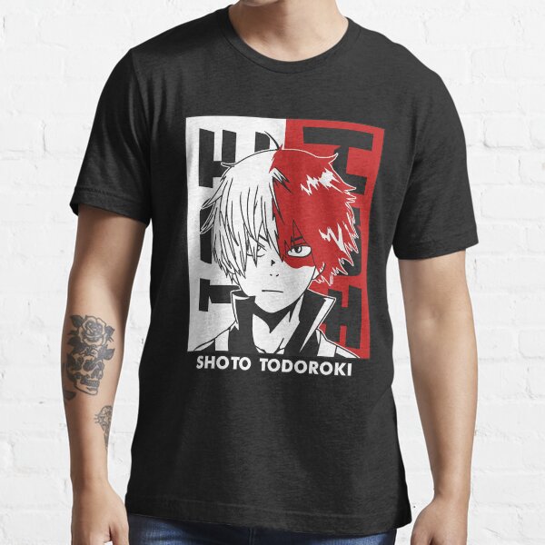 "Shoto Todoroki V.2 Shirt- Tshirt" T-shirt for Sale by WillieSenger ...