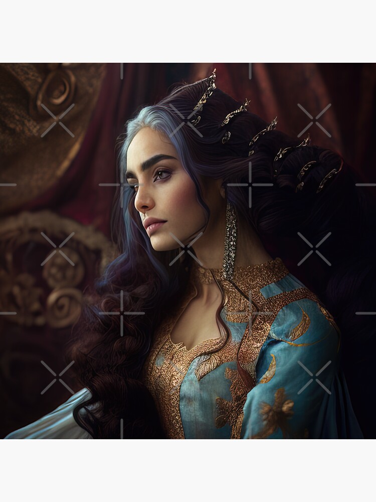 "Beautiful persian queen" Sticker for Sale by zomgwtfbekjam | Redbubble