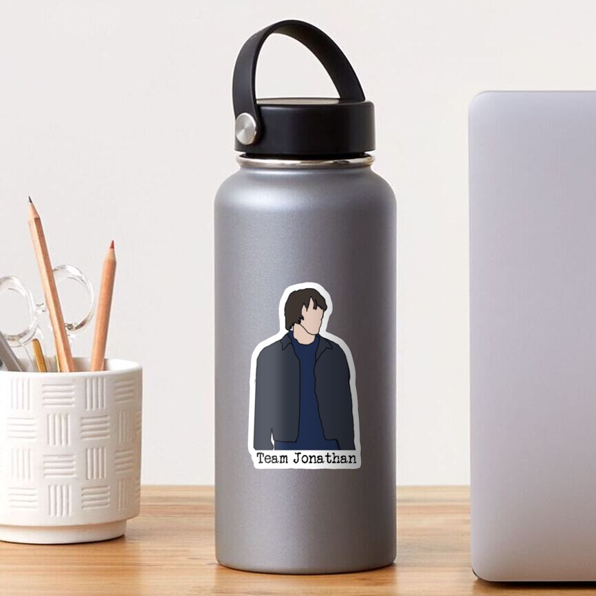 "Team Jonathan-Stranger Things" Sticker for Sale by clairefromke ...