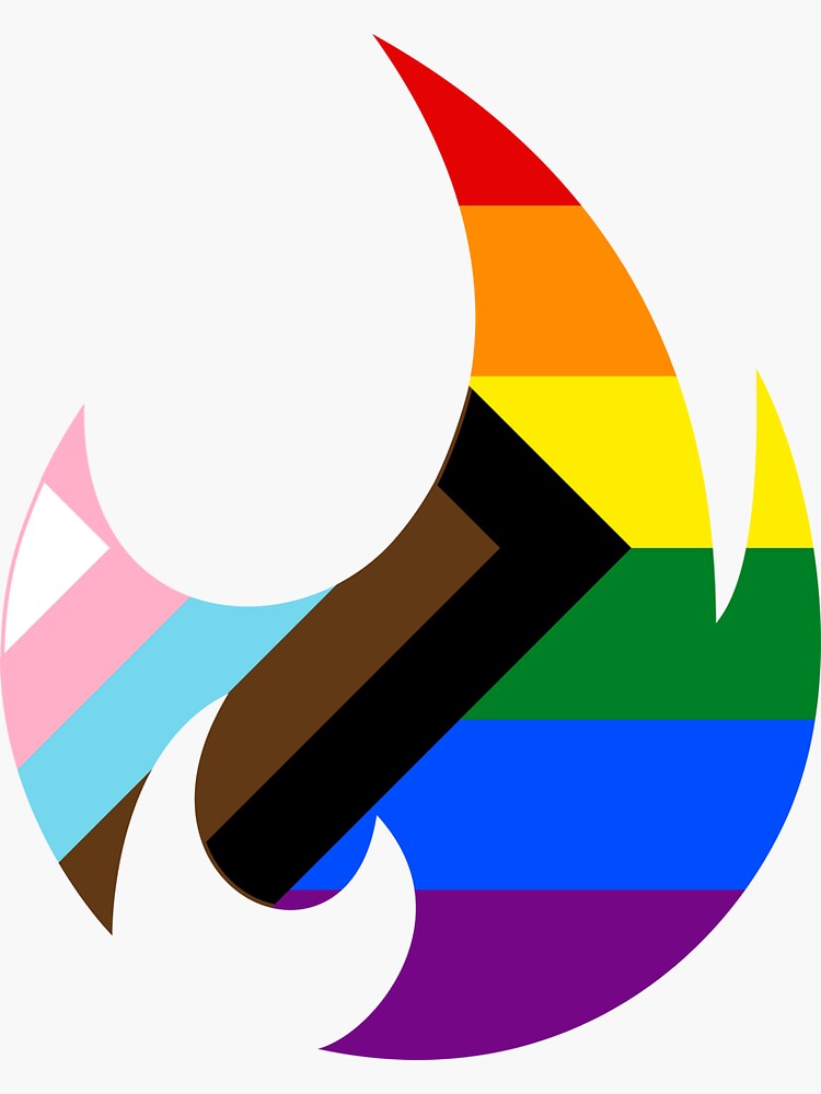 "CSPC Pride logomark, background friendly" Sticker for Sale by TheCSPC ...