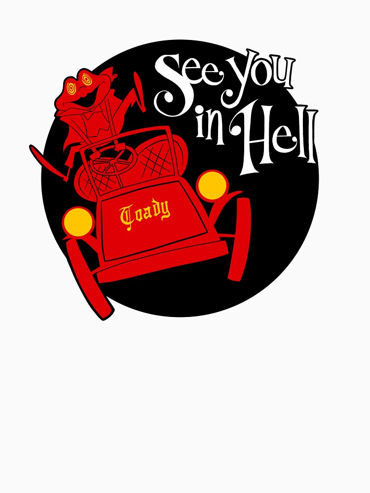 "Mr. Toad’s Wild Ride to Hell" Essential T-Shirt for Sale by ABowdenArt ...
