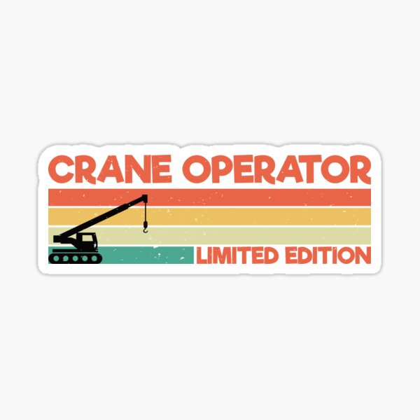 "Crane Operator Job Title Professional Work Gift Funny Crane Operator ...