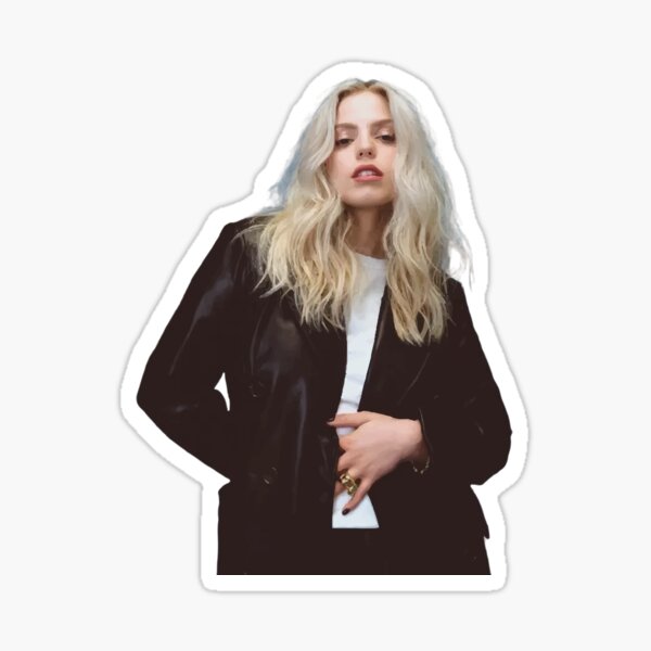 "Renee Rapp blue" Sticker for Sale by faberi | Redbubble