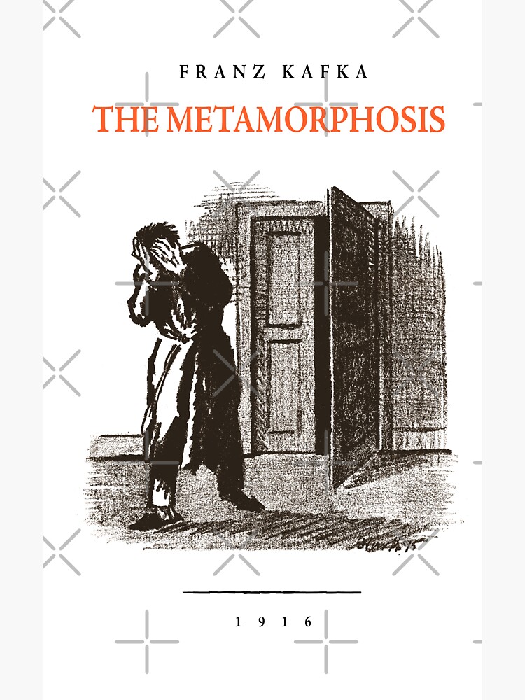 "Clasic Book Cover The Metamorphosis, Franz Kafka" Sticker for Sale by ...