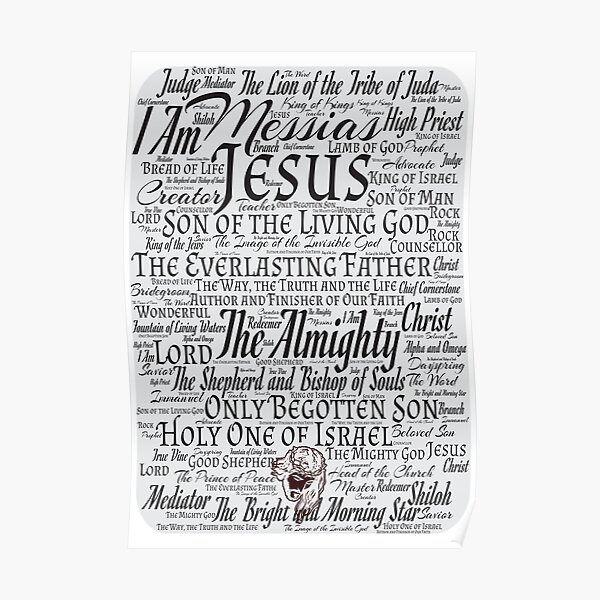 "All the Names of Jesus - Christian, Faith, Bible Verses Scriptures ...