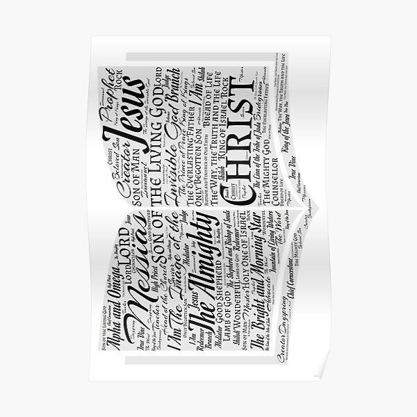 "All the Names of Jesus - Christian, Faith, Bible Verses Scriptures ...