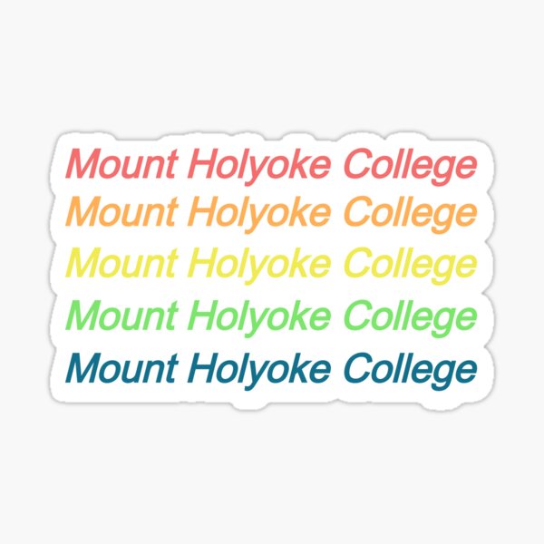 "MHC pride!" Sticker for Sale by oddgirlsophie | Redbubble