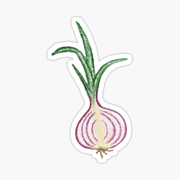 "Onion" Sticker for Sale by toast-part-two | Redbubble