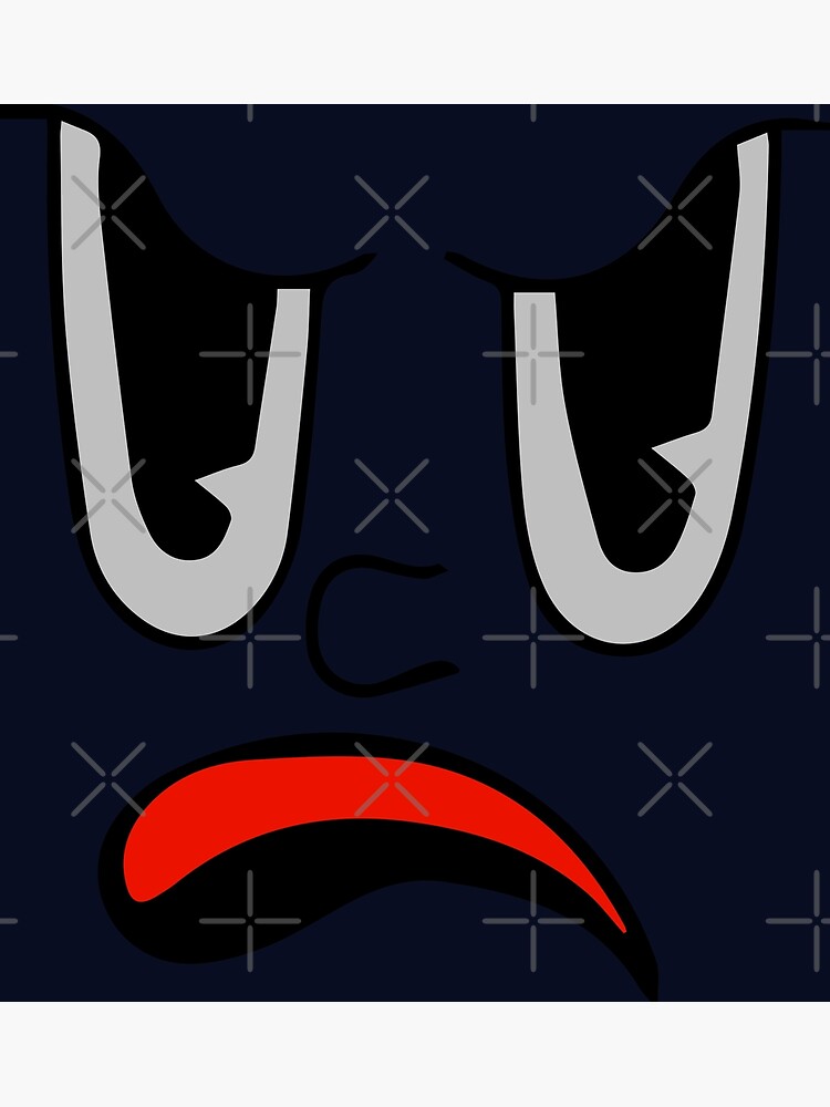 "Angry Face" Poster for Sale by Right-Fit27 | Redbubble