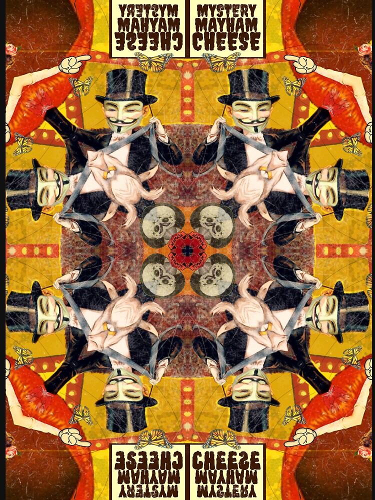 "LSD Mirror ACID BATH Freakshow X | Vintage Circus Poster Popart ...