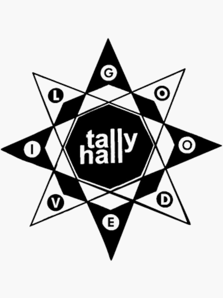"tally hall" Sticker for Sale by MariaLadi | Redbubble