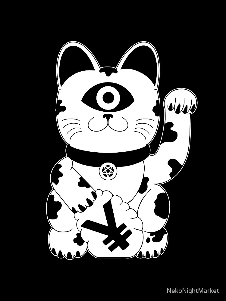 "Mr. Alucard Trevor Lucky Demon Cat" Poster for Sale by NekoNightMarket ...