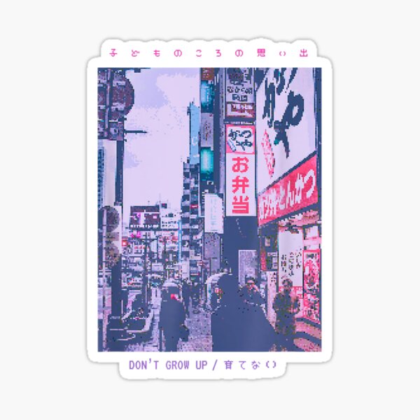 "Tokyo streetwear Japanese street cyberpunk " Sticker for Sale by ...