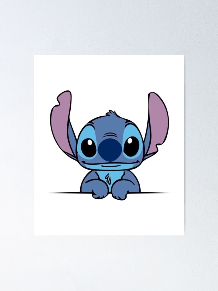 Póster «Lilo y Stitich - Stitich Face - Stitich Peeker» de FanArt2022 ...