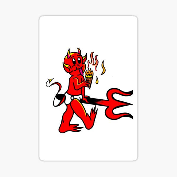 "Devil Baby" Sticker for Sale by SirChahlee | Redbubble