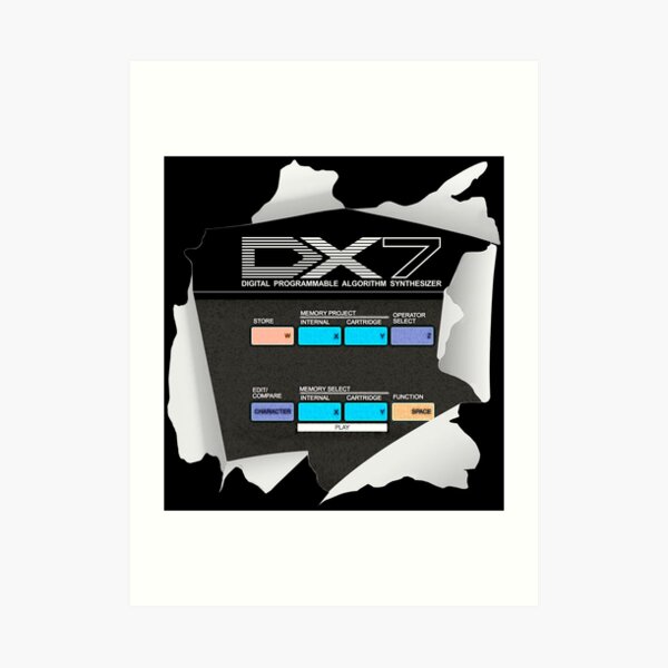 "DX7 Synthesizer FM 80's - 80s synth - FM Synthesizer - Digital ...