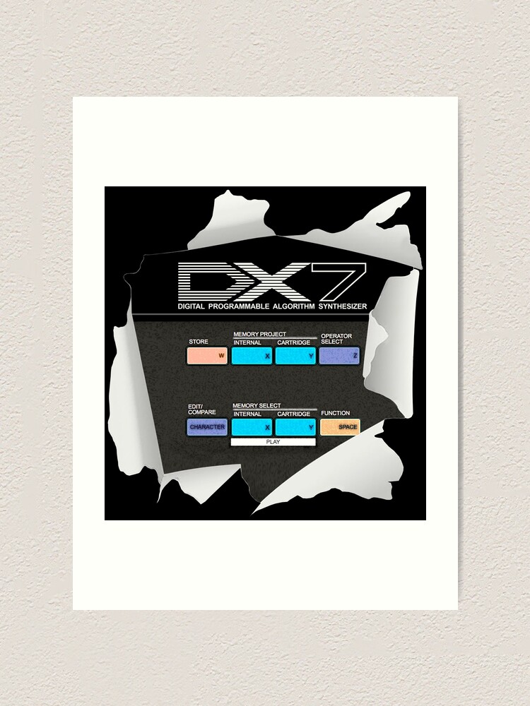 "DX7 Synthesizer FM 80's - 80s synth - FM Synthesizer - Digital ...