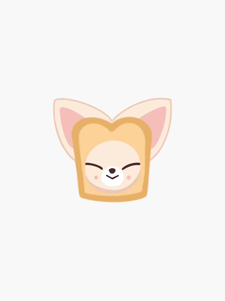 "FoxINy Stray Kids Jeongin Baby Bread" Sticker for Sale by bethanhey ...