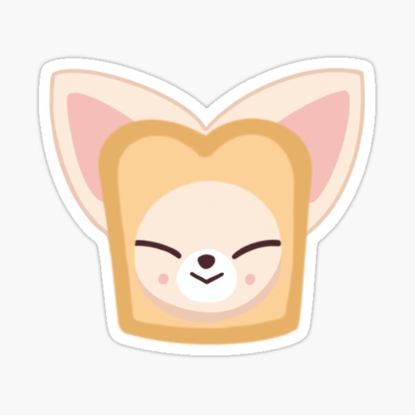 "FoxINy Stray Kids Jeongin Baby Bread" Sticker for Sale by bethanhey ...