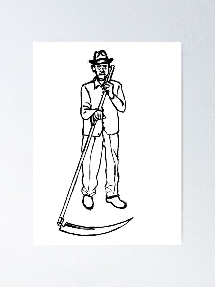 "Reaper, Gangster, Jazzman" Poster for Sale by KielczykDesign | Redbubble