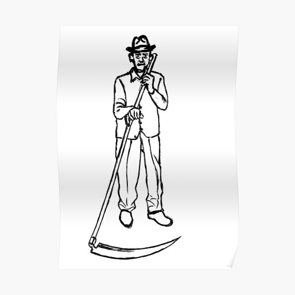"Reaper, Gangster, Jazzman" Poster for Sale by KielczykDesign | Redbubble