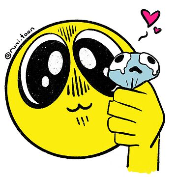 "Cursed Emoji - Cuteness Aggression" Greeting Card for Sale by runitoon ...